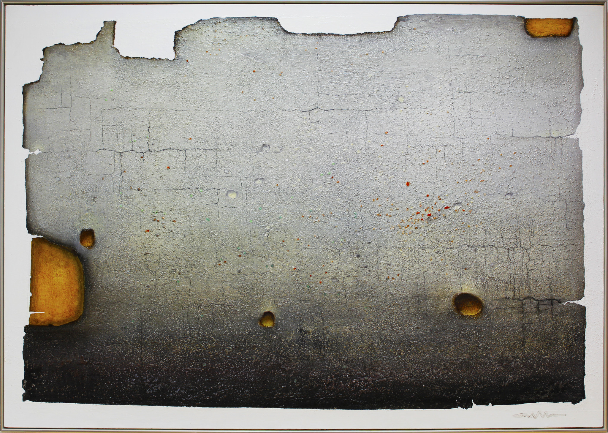 Albert Bertelsen Oliemaleri "BØGEBARK" | Dansk Kunstgalleri