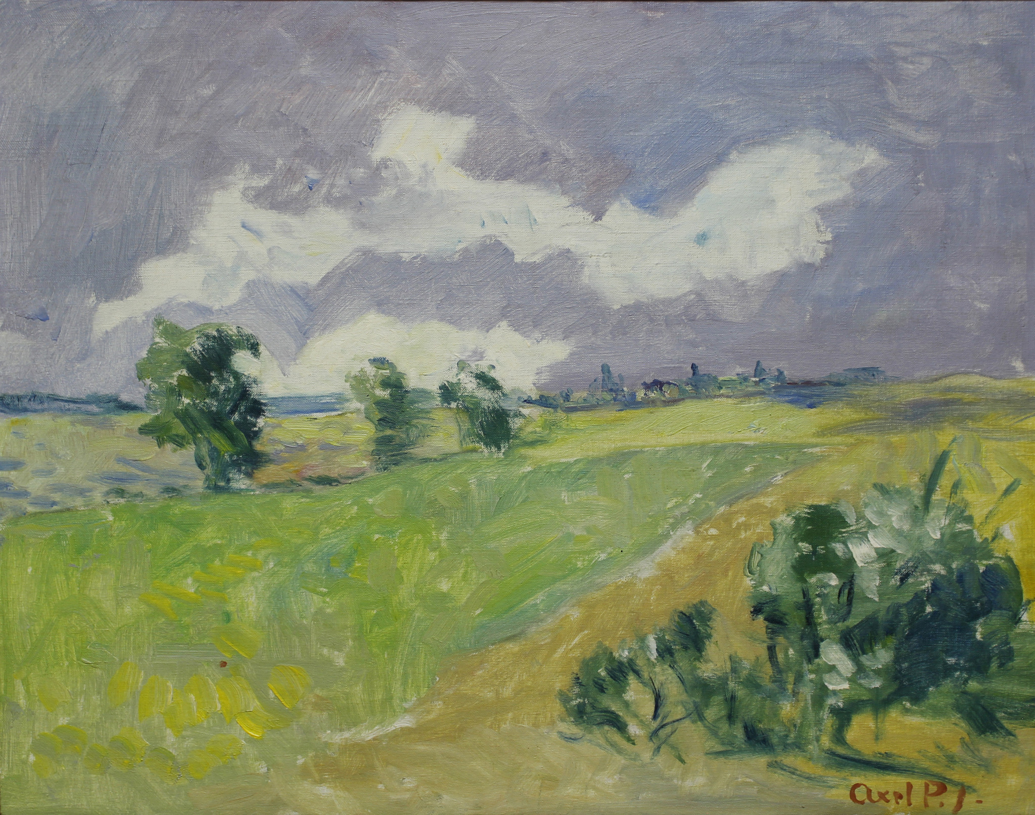 Axel P. Jensen Malerier & Kunst | Dansk Kunstgalleri