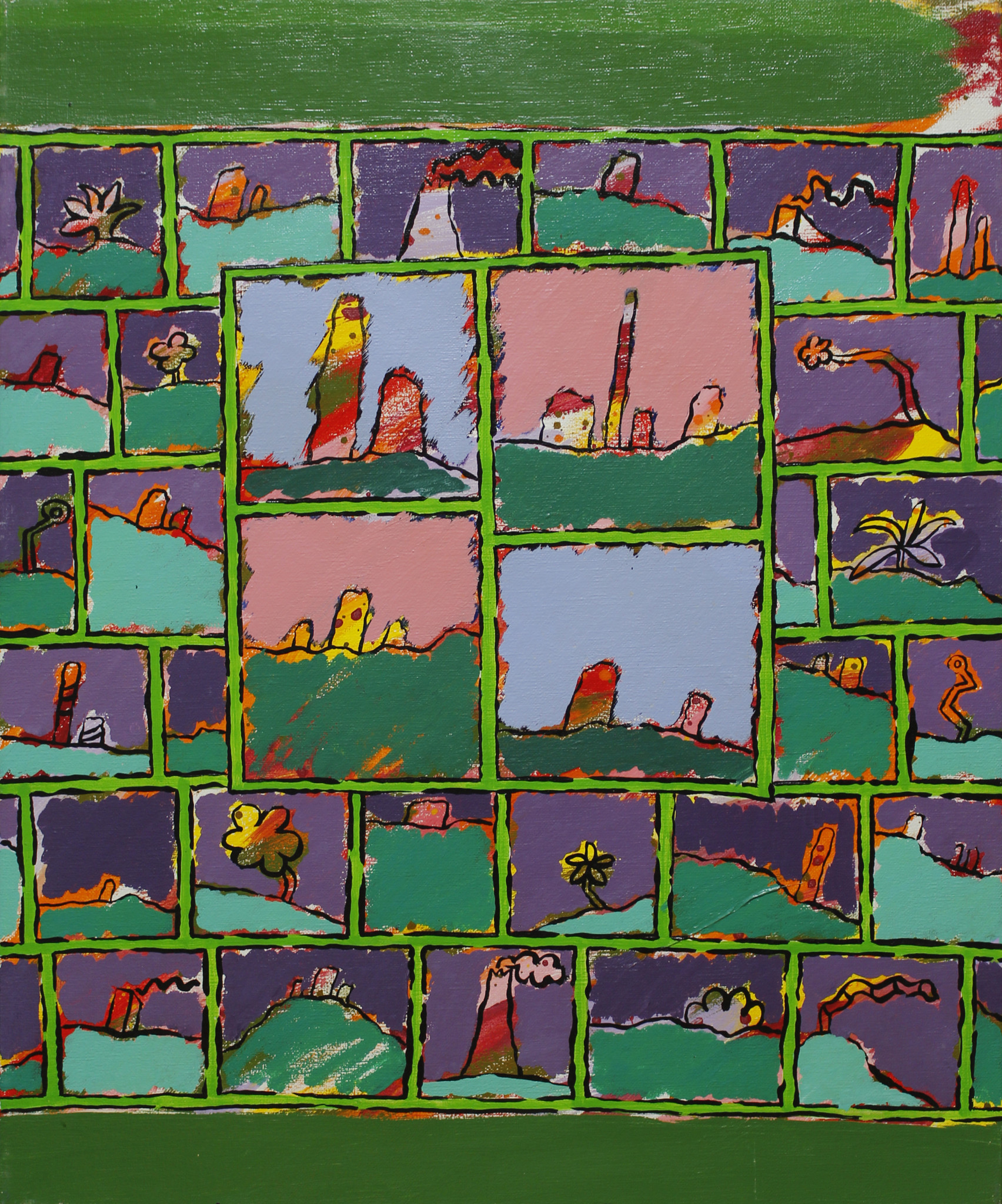 Bjørn T. Hansen Moderne Oliemaleri | Dansk Kunstgalleri