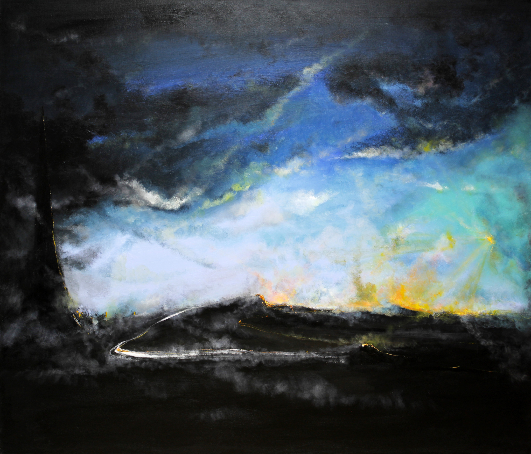 Carsten Dahl Moderne Akrylmaleri | Dansk Kunstgalleri