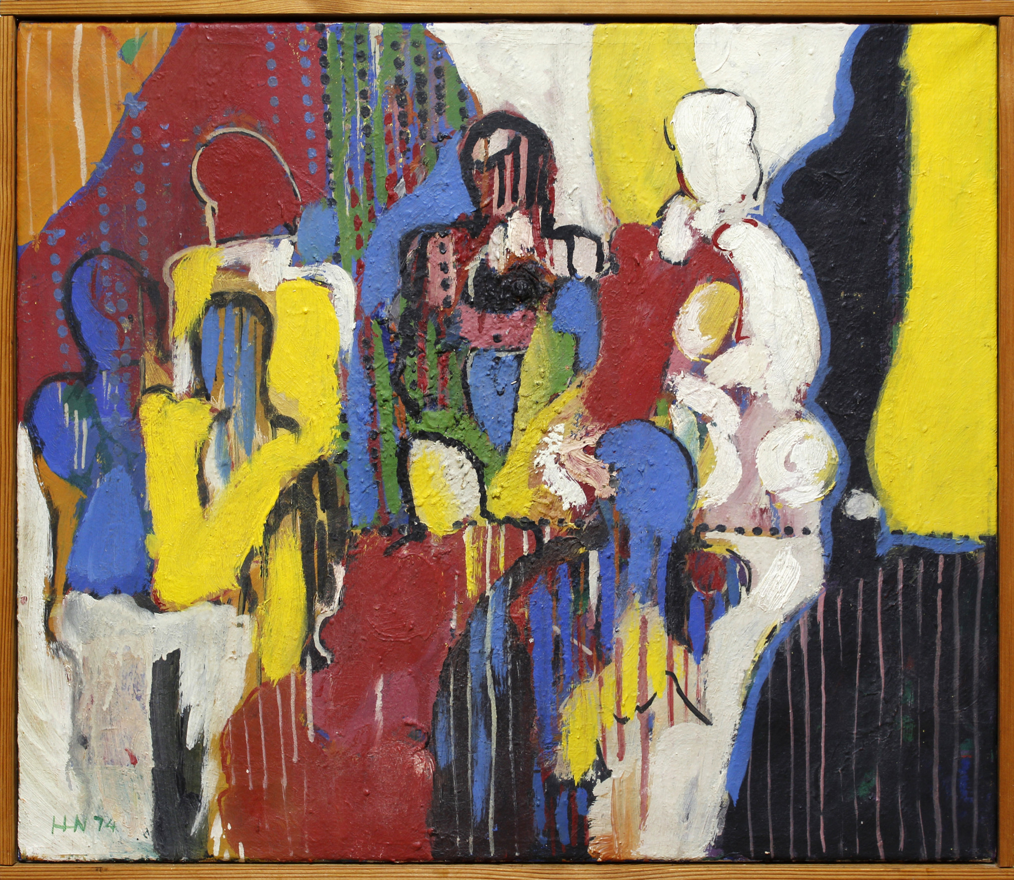 Hans Helge Nielsen Moderne Oliemaleri | Dansk Kunstgalleri