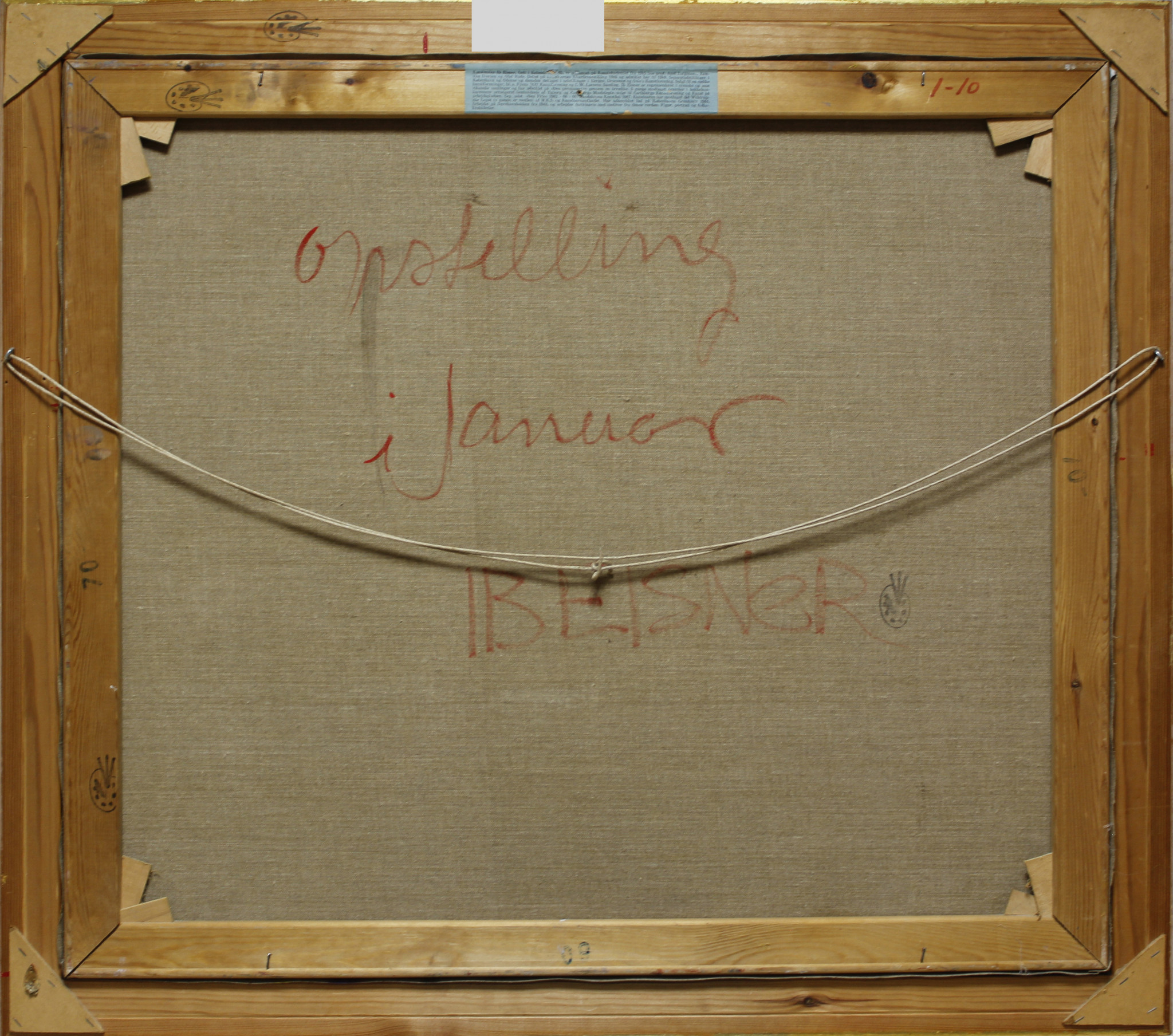 Ib Eisner Naturalistisk Oliemaleri | Dansk Kunstgalleri