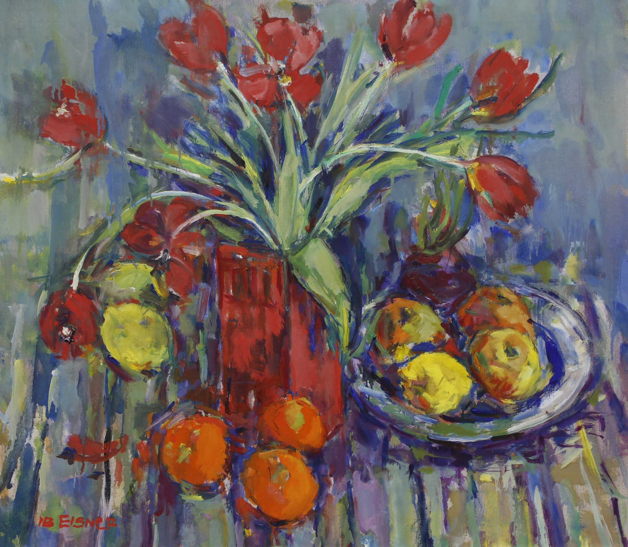 Ib Eisner Naturalistisk Oliemaleri | Dansk Kunstgalleri