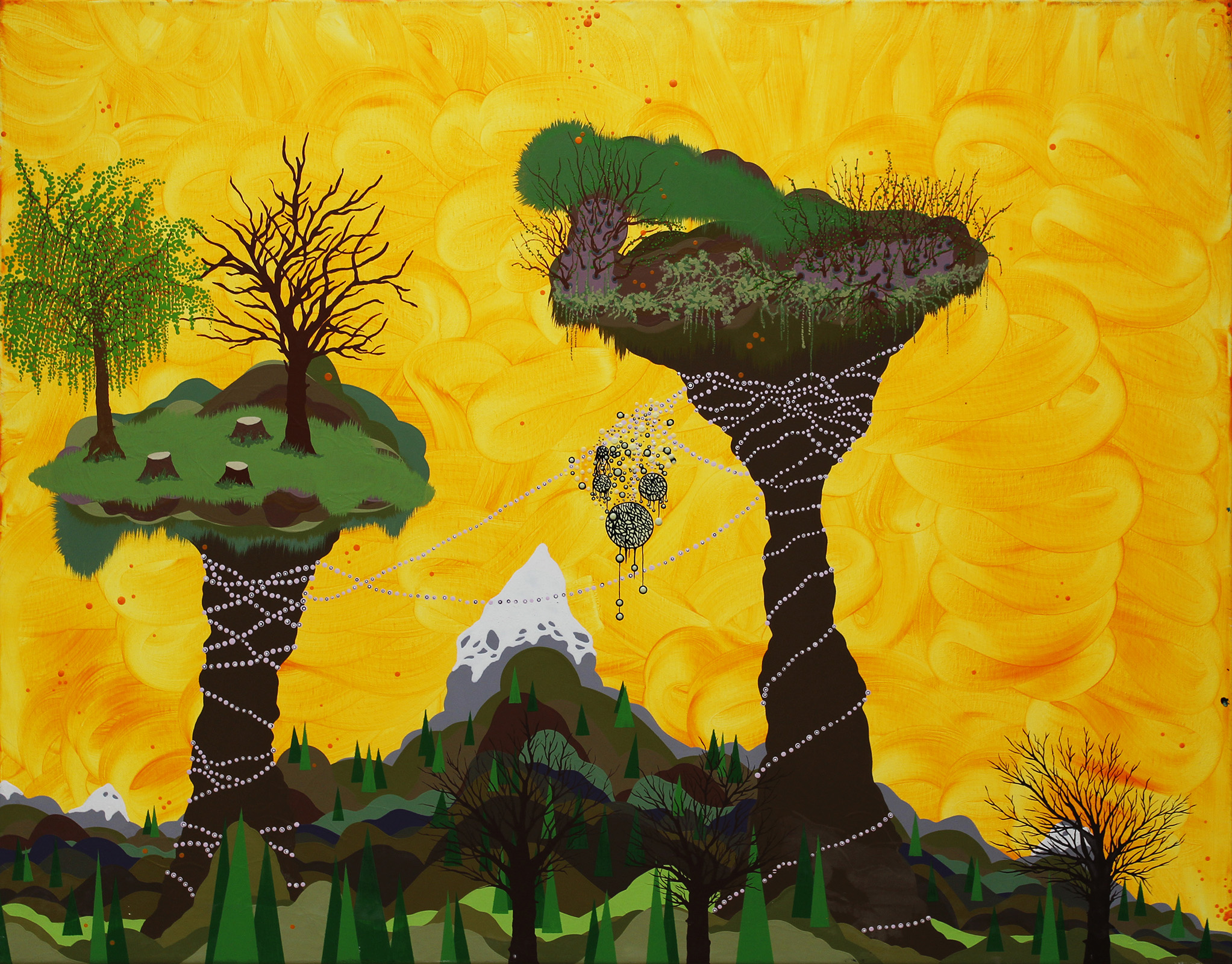 Jesper Skov Madsen Moderne Akrylmaleri | Dansk Kunstgalleri