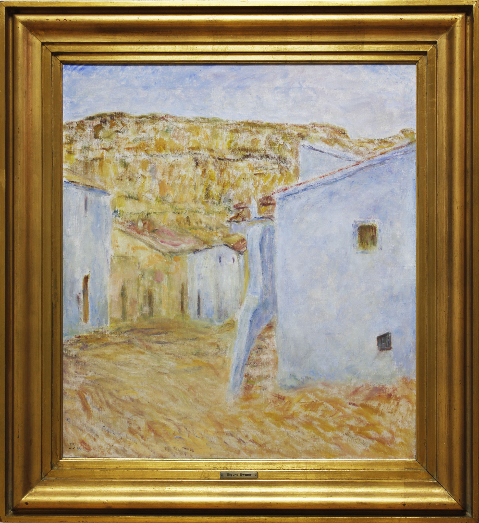 Sigurd Swane Naturalistisk Oliemaleri | Dansk Kunstgalleri