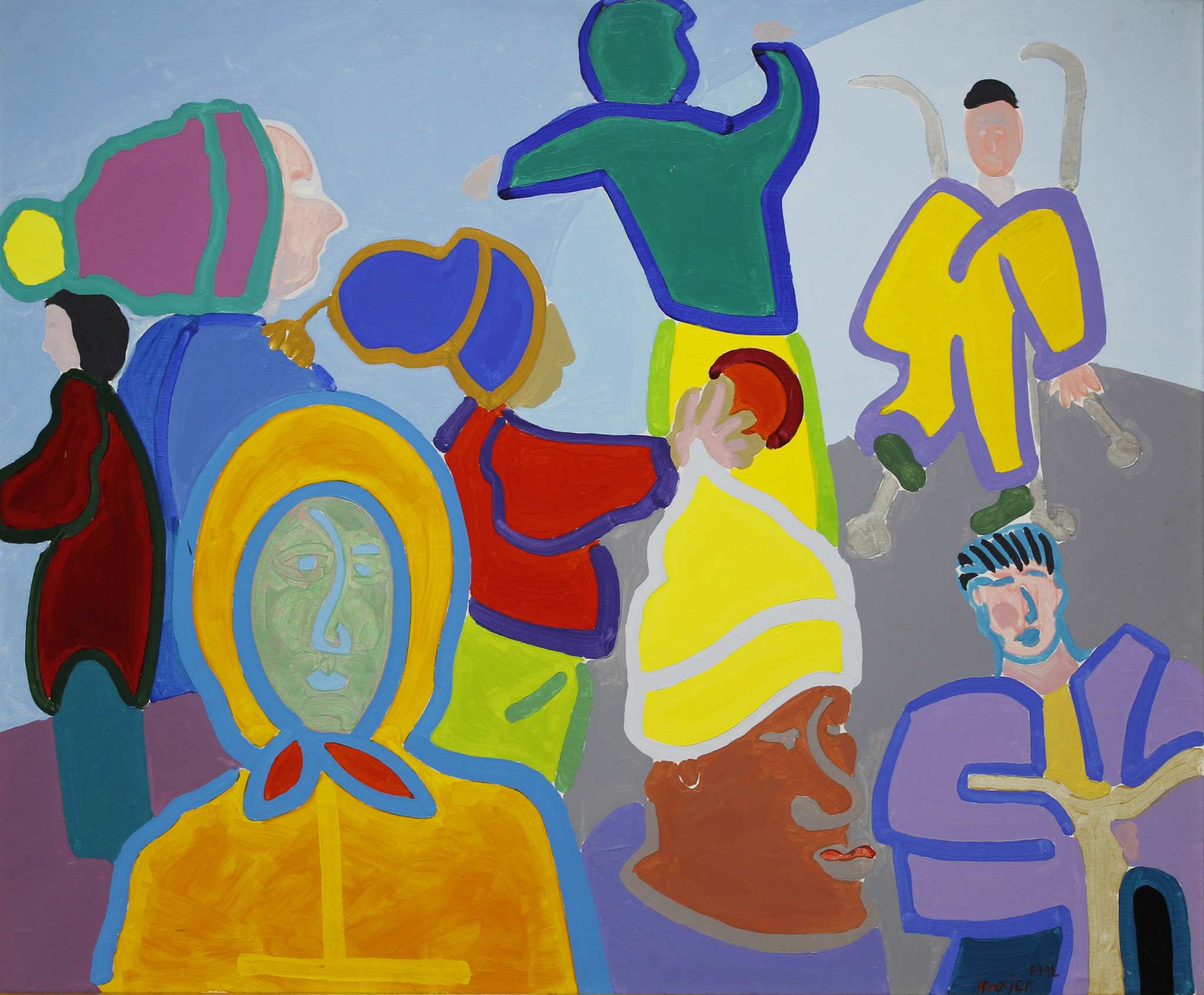 Tom Krøjer Moderne Oliemaleri | Dansk Kunstgalleri