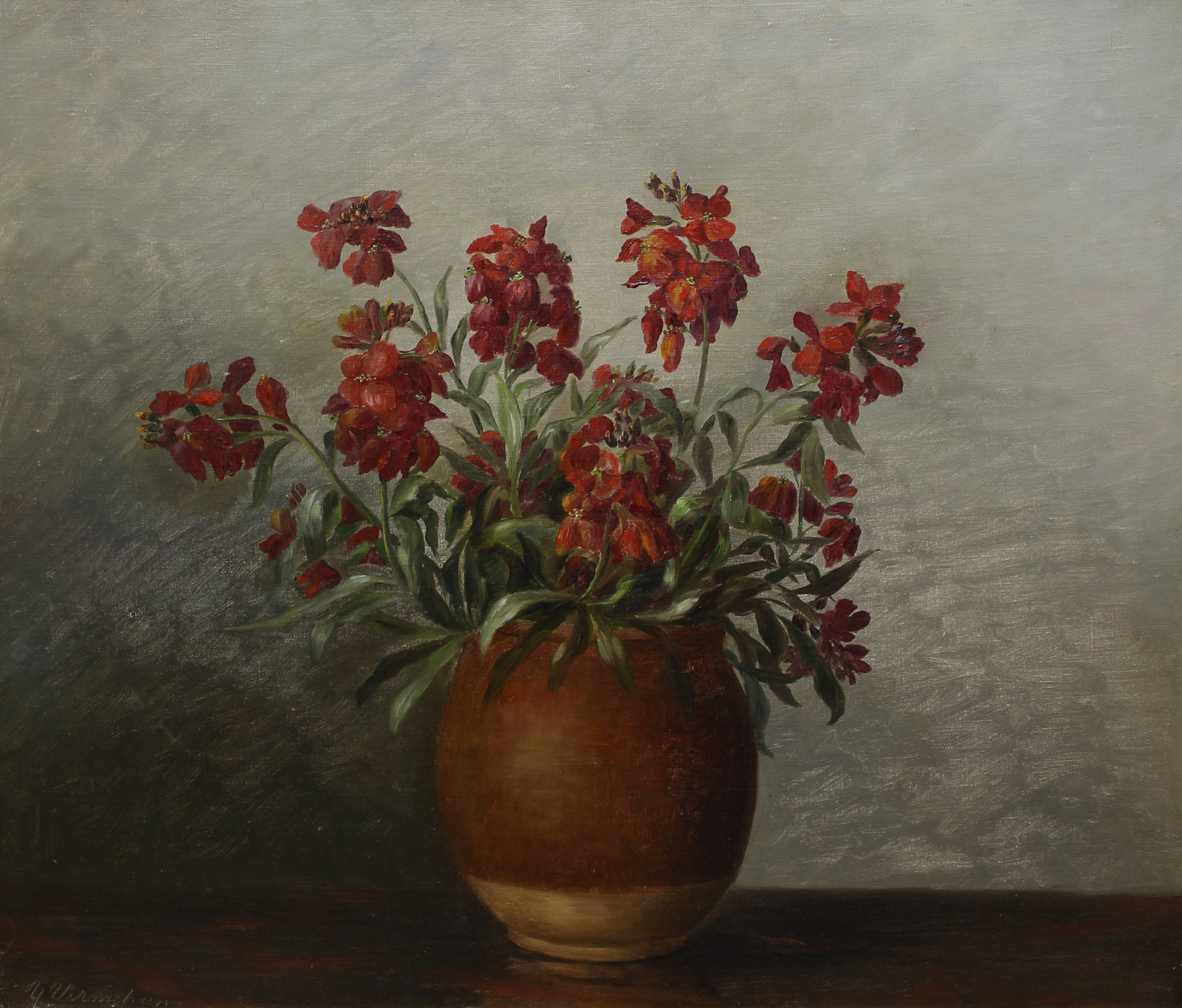 Yelva Vermehren Blomster Oliemaleri | Dansk Kunstgalleri